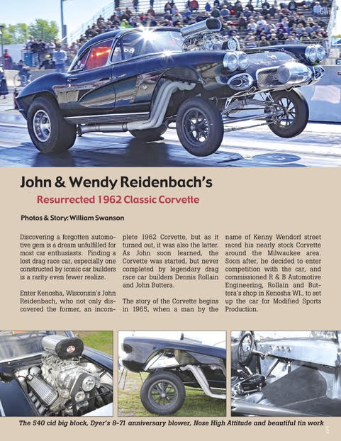 1957 Vette Gasser Wars Magazine